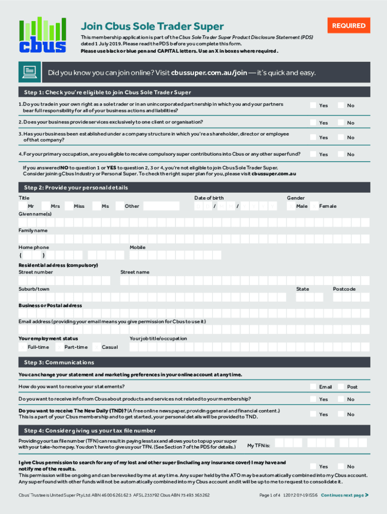 Fillable Online Get the Industry Super Product Disclosure Statement ...