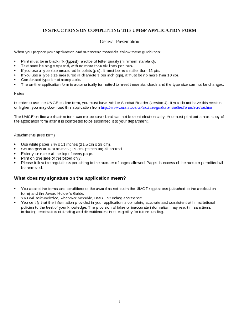 umgf Doc TemplatePDFfiller Doc Template | pdfFiller