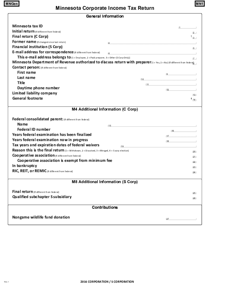 Fillable Online Minnesota Tax ID RequirementsMinnesota Department of ...
