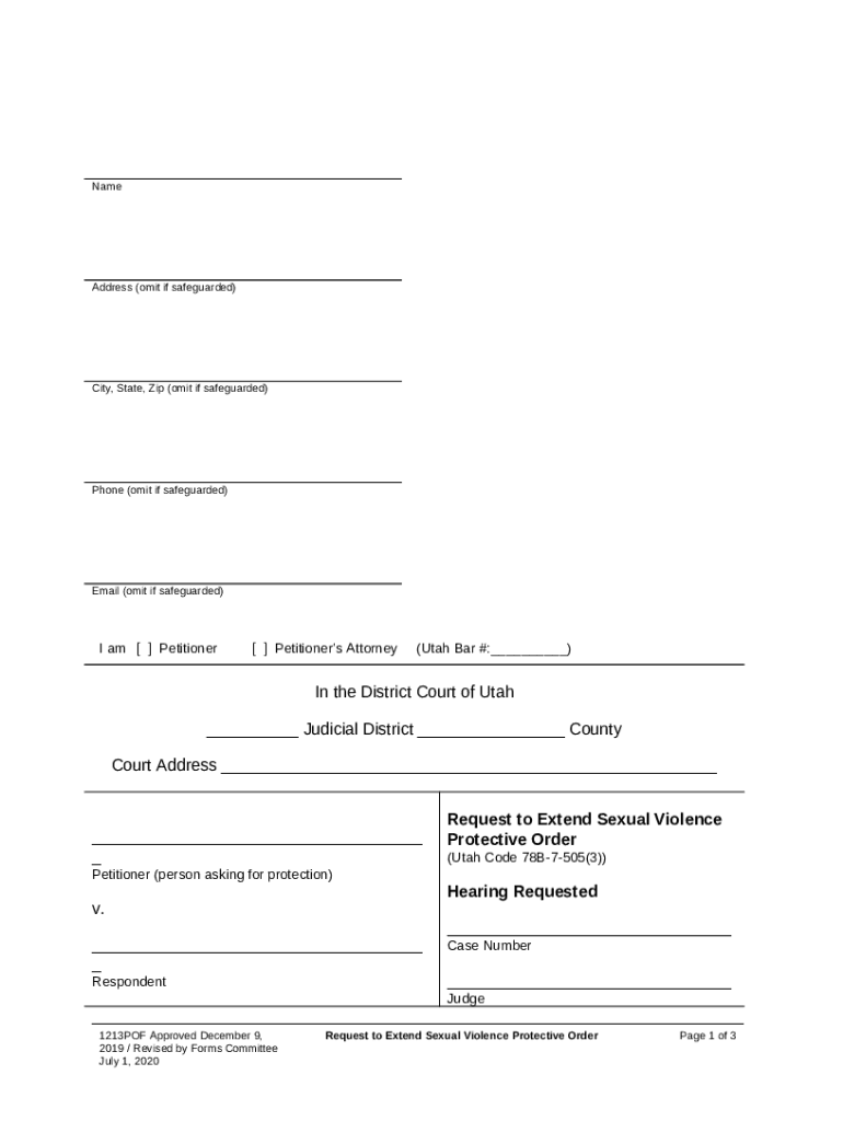 (Utah Code 78B-7-505(3)) Doc Template | pdfFiller