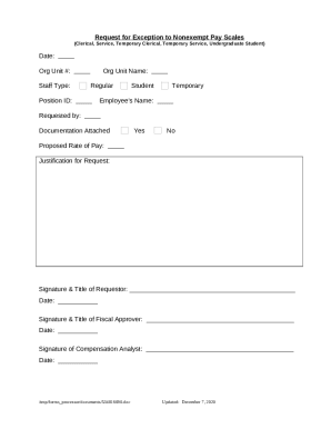 PAY EXCEPTION SHEET - Purdue University Doc Template | pdfFiller