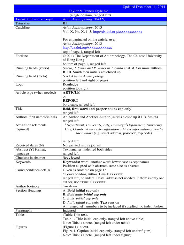 Fillable Online How to Design Running Heads for Your Book Fax Email ...