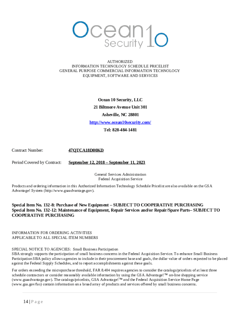 Ocean 10 Security, LLC Doc Template | pdfFiller