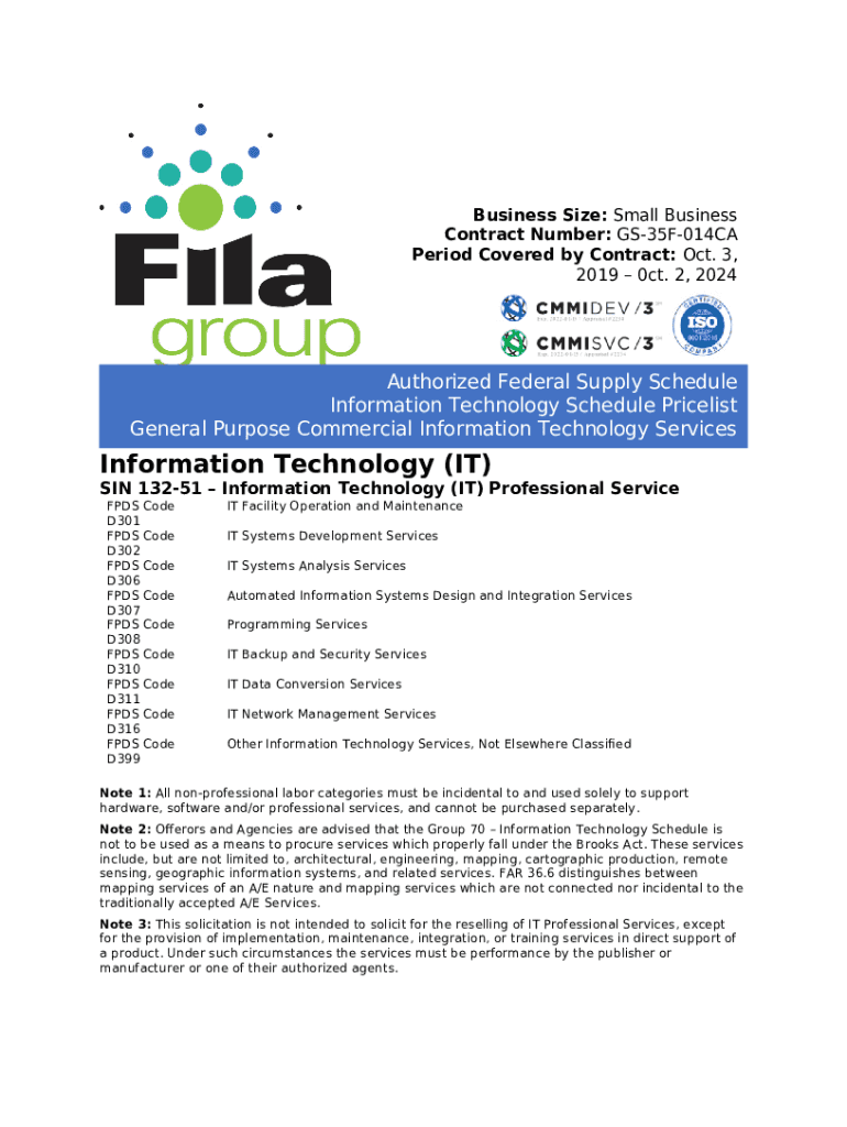 INATION FOR ORDERING ACTIVITIES - GSA Advantage! Doc Template | pdfFiller