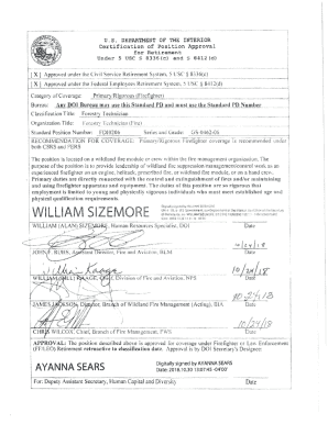 Federal Career Service Award Certificates - Fill Online, Printable ...