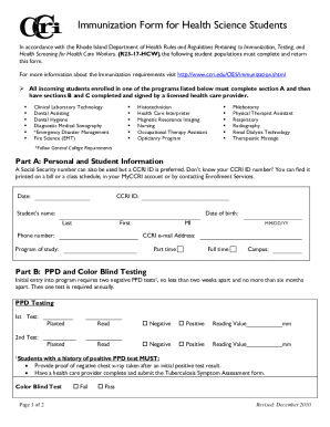 Fillable Online In accordance with the Rhode Island Department of ...