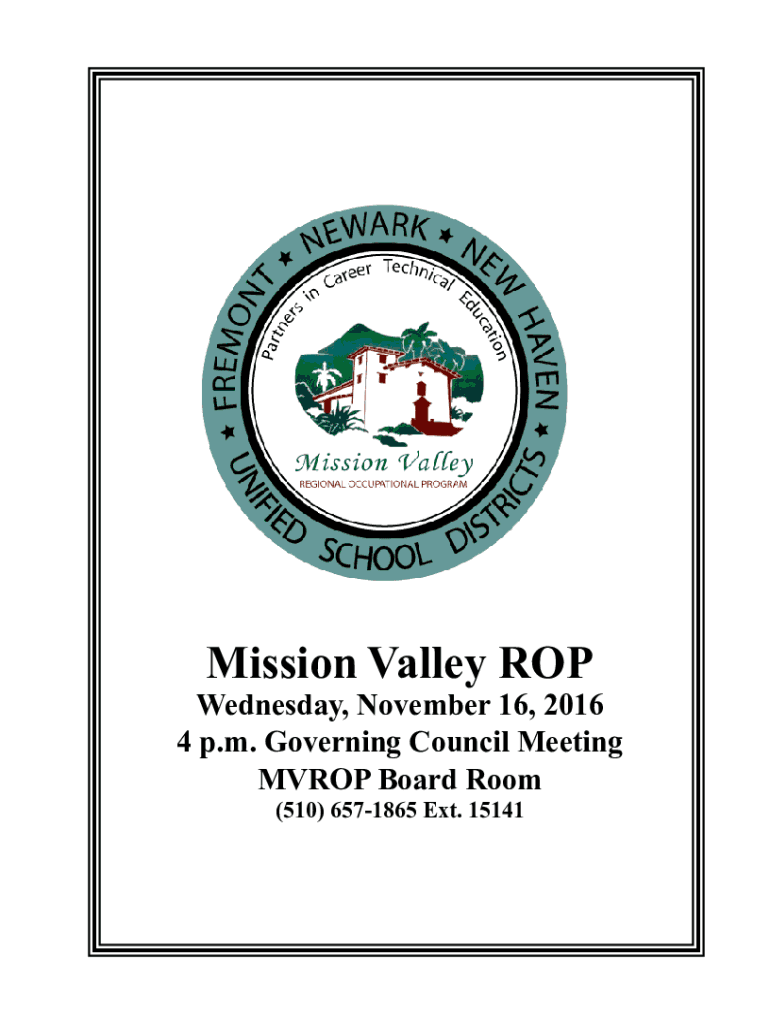 Fillable Online Presentation on How Mission Valley ROP Supports JPA ...