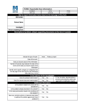 Report s - IRB - The University of Utah Doc Template | pdfFiller