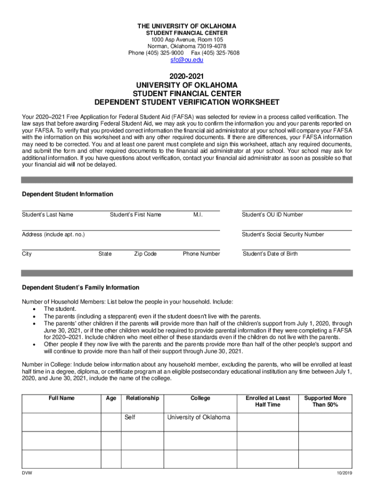 Fillable Online cq5publish ou 2000-2001 verification worksheet - The ...