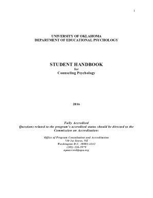 Fillable Online APA Accreditation History and Contact Information ...