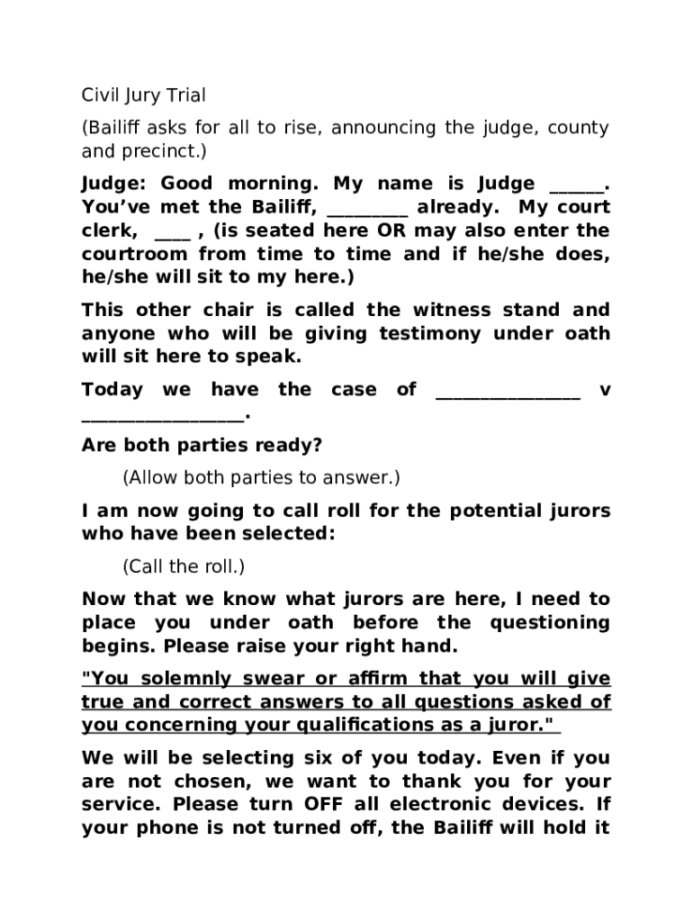 Trial Outline - Civil Jury.docxCourtroomWitness - gato-docs its txstate ...