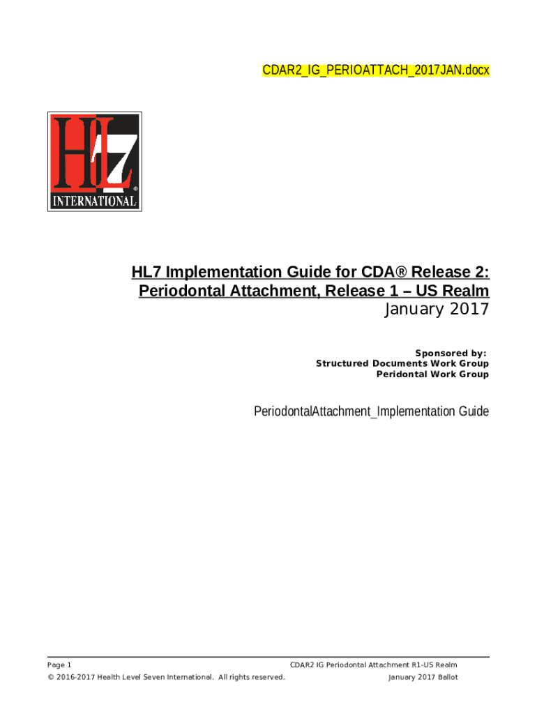 Introduction - hl7.org Doc Template | pdfFiller