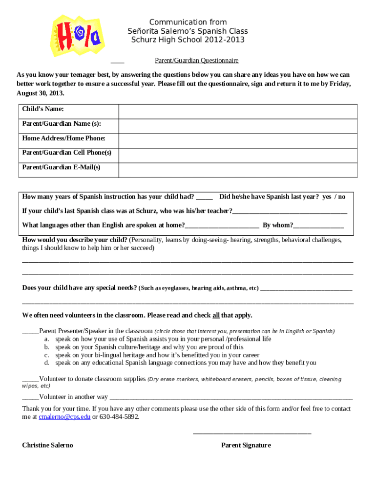 How To Fill Out A Brag Sheet For ParentsThe University ... Doc Template ...