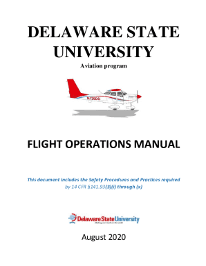 Fillable Online New Aircraft for Aviation ProgramDelaware State ...