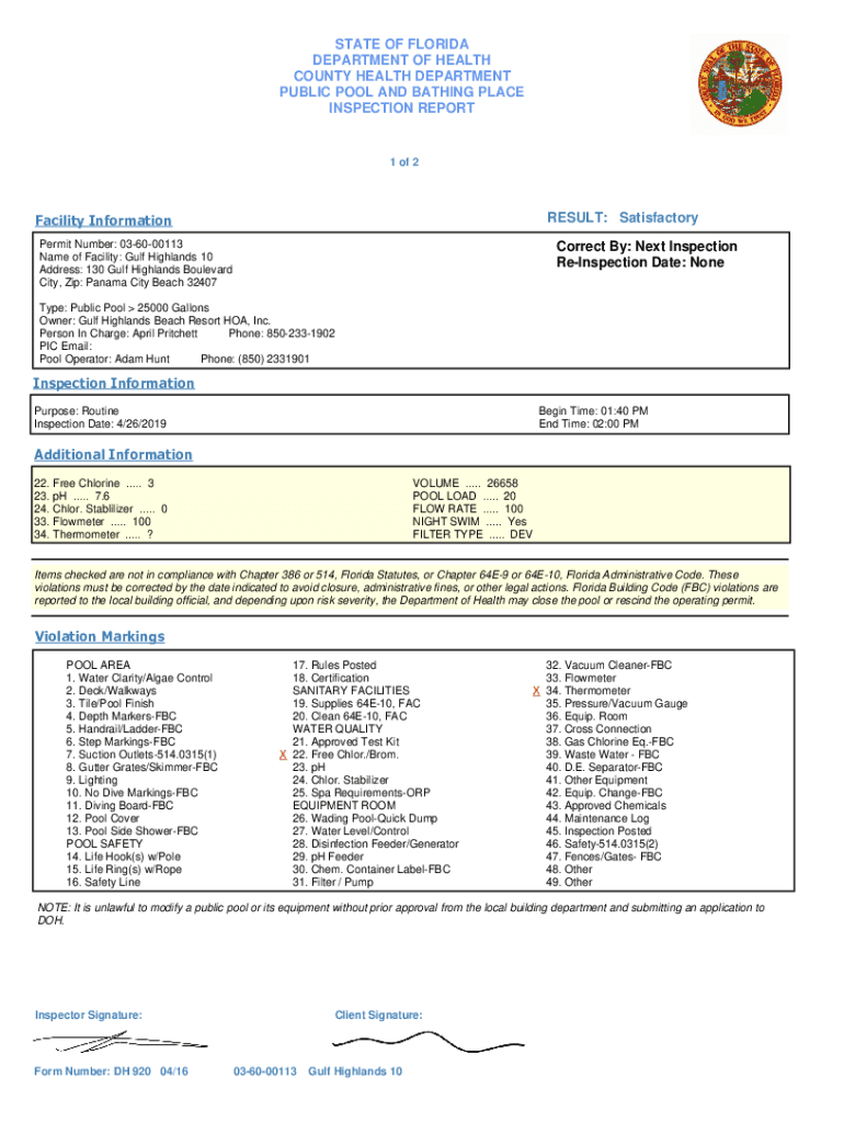 Fillable Online Fillable Online Physical Inspection Checklist ... Fax ...