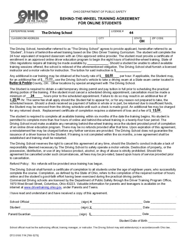 Fillable Online training agreement online Fax Email Print - pdfFiller