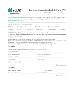Fillable Online Guide to Provider Forms Fax Email Print - pdfFiller