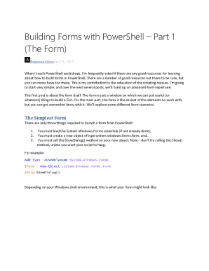 Fillable Online Vivek's Blog: How to build a form in PowerShell Fax ...