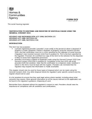 DC5 - Gov.uk Doc Template | pdfFiller