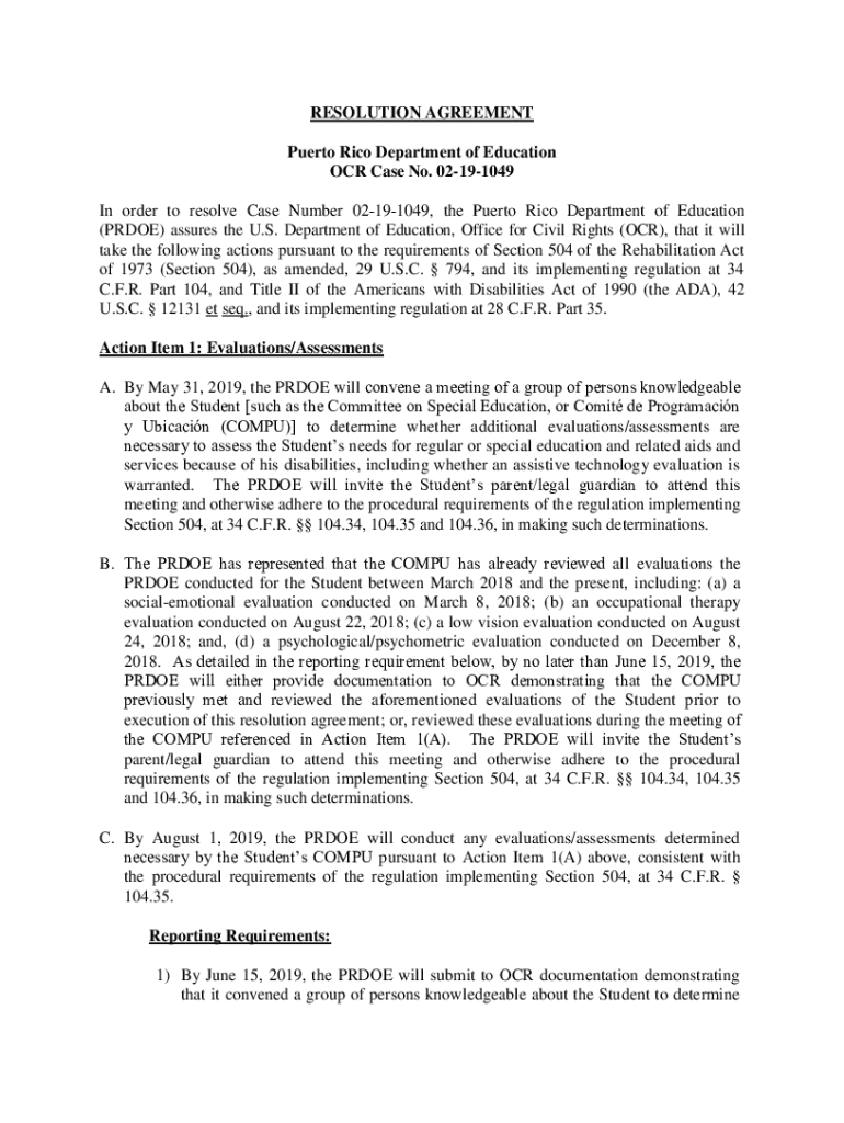 Fillable Online www2 ed GOVERNMENT OF PUERTO RICO PUERTO RICO ...