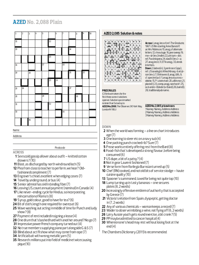 Fillable Online image guardian co azed no. 2,088 Plain Fax Email Print ...