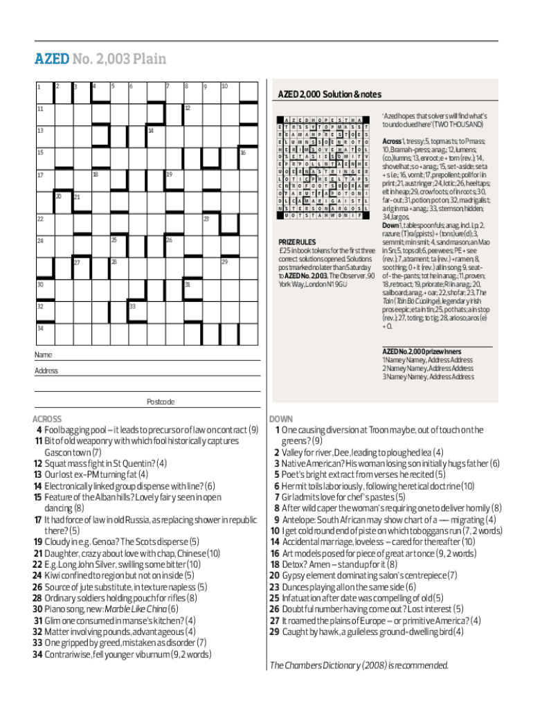 Fillable Online image guardian co azed no. 2,003 Plain Fax Email Print ...