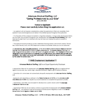 Fillable Online AMS Application.doc Fax Email Print - pdfFiller