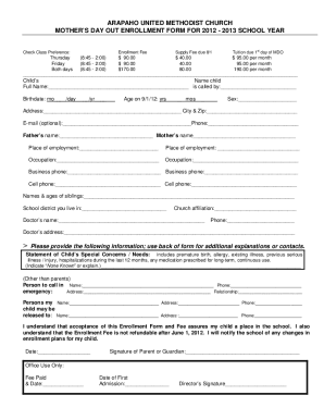 Fillable Online MDO Enrollment Form Fax Email Print - pdfFiller