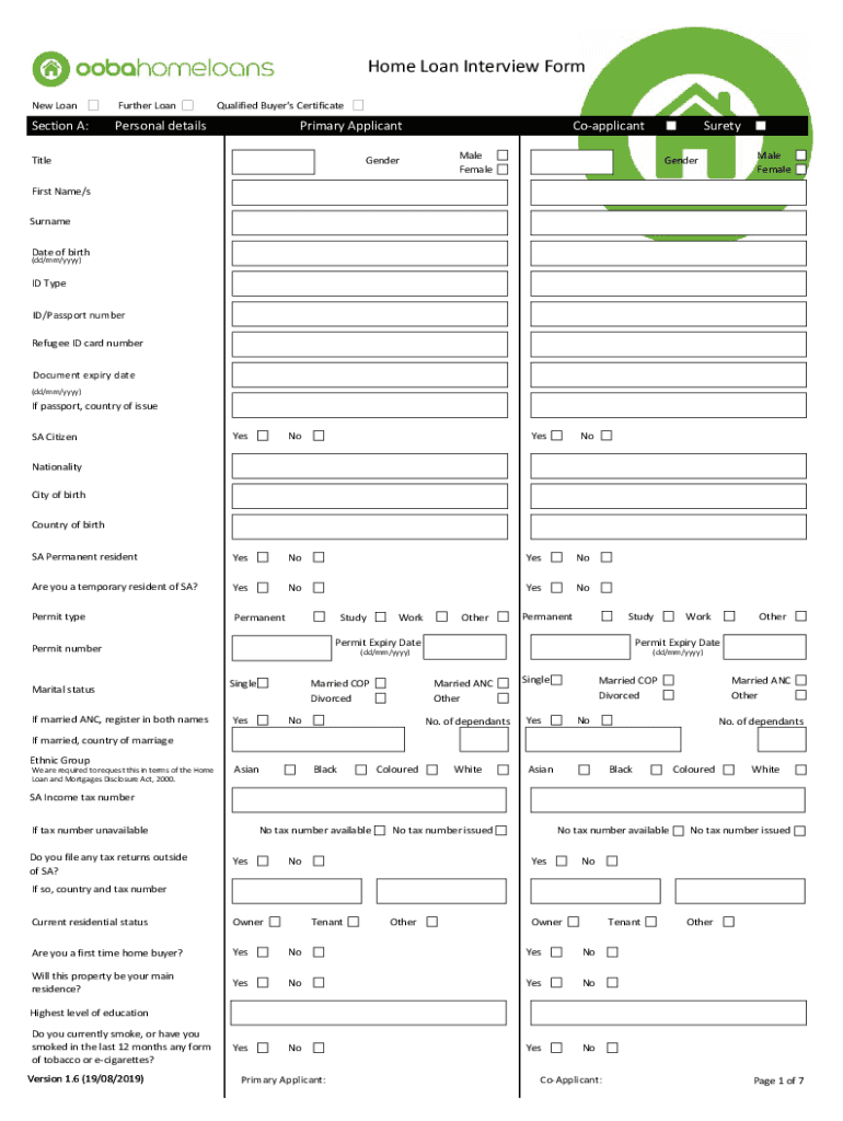 Fillable Online Joint Home loan applicationVersion 1 4 6 (80192019).pdf ...