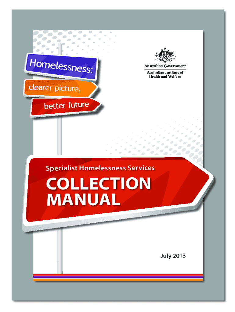Fillable Online Specialist Homelessness Services Collection manual July ...