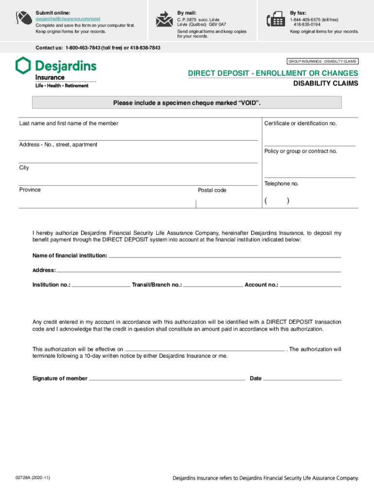 Direct enrollment claims: Fill out & sign online | DocHub