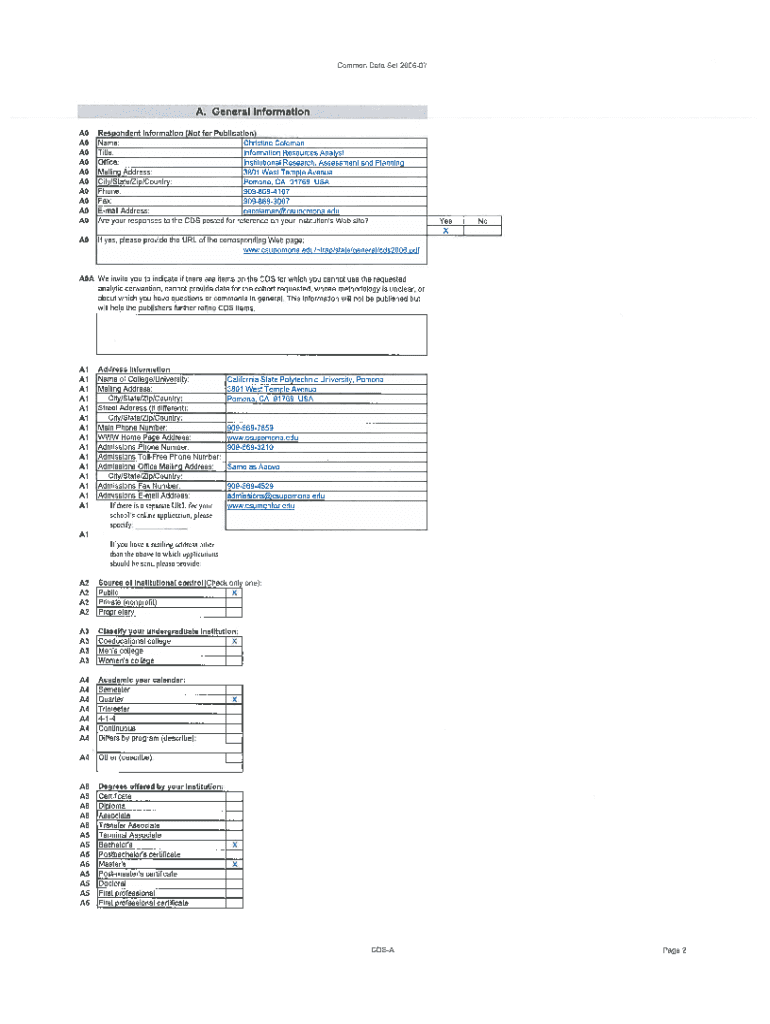 Fillable Online B. ENROLLMENT AND PERSISTENCE - cpp.edu Fax Email Print ...