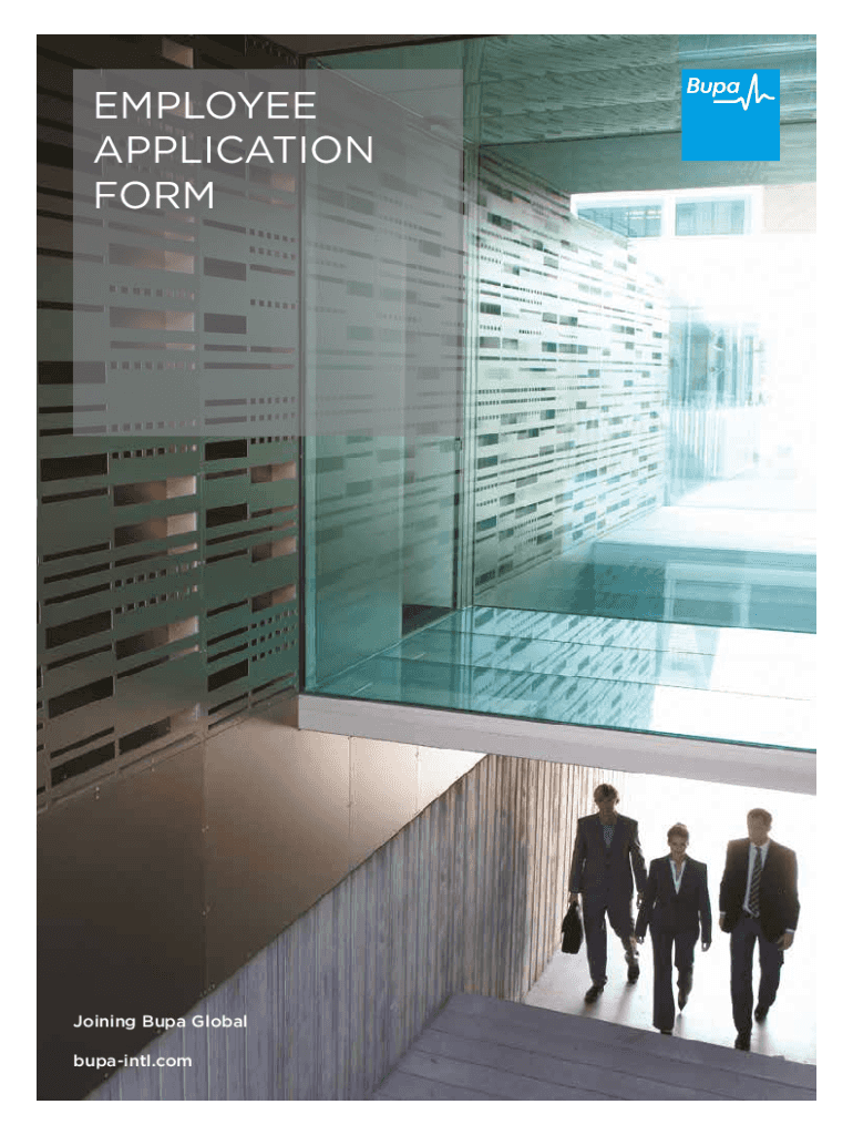 Fillable Online This application form is for employees and eligible ...