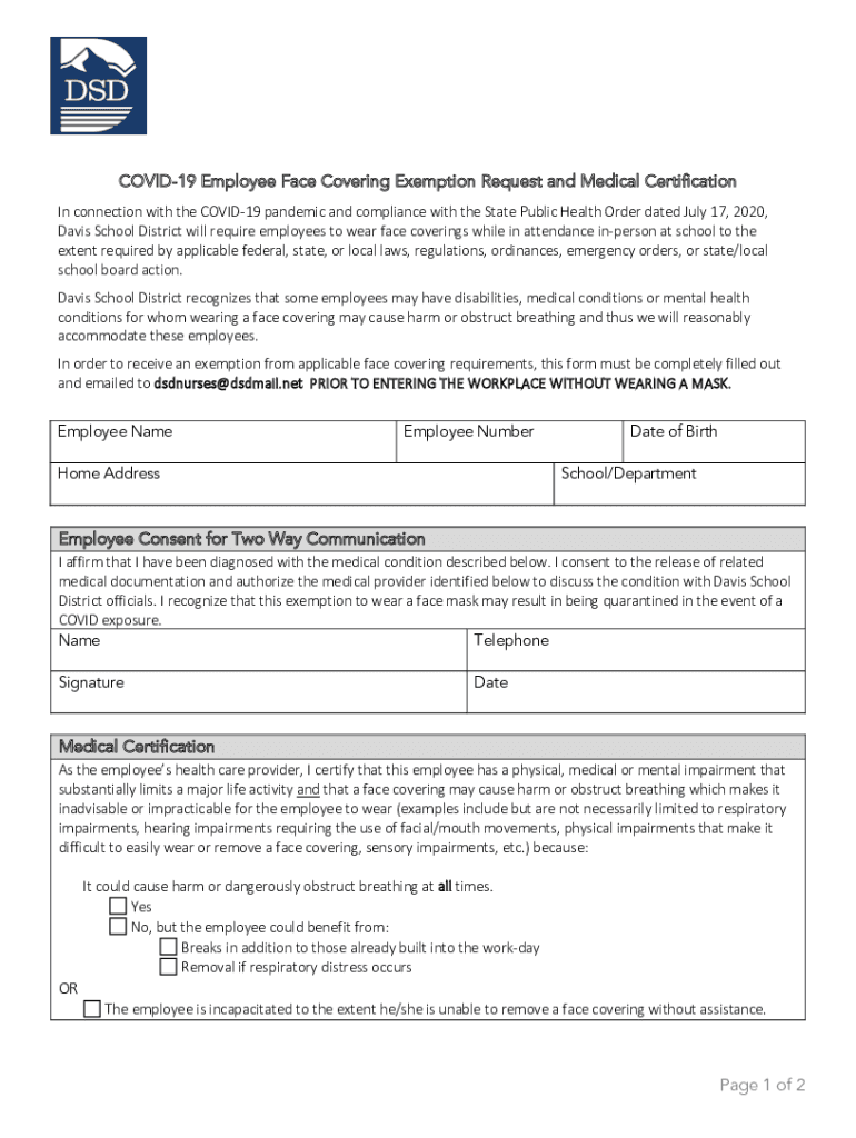 Fillable Online Employee Exemption Form v. 3.docx Fax Email Print ...