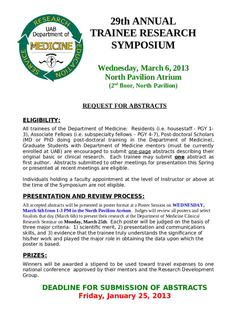 TRAINEE RESEARCH Doc Template | pdfFiller