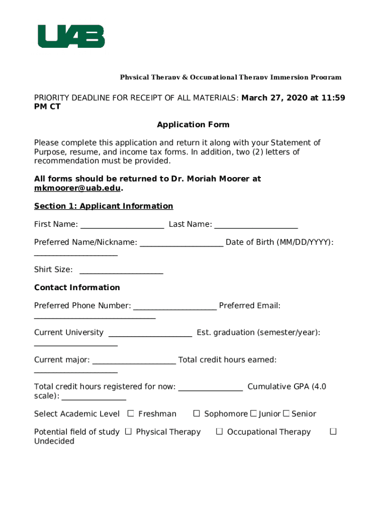 ApplicationClick to Download Word Doc - UAB Doc Template | pdfFiller