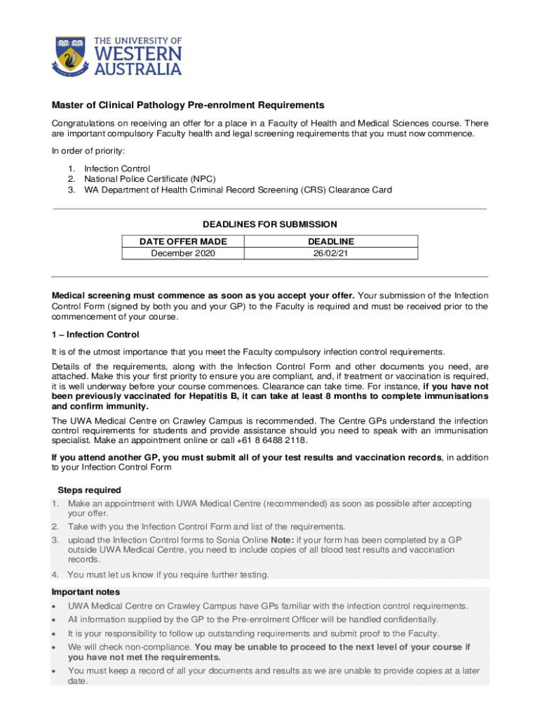 Fillable Online Become a Clinical Pathologist: Education and Career ...