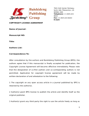 Authors List: Doc Template | pdfFiller