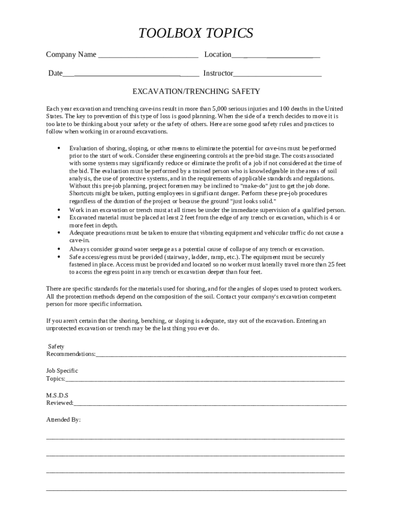 Safety Orientation Template - ABC Doc Template | pdfFiller