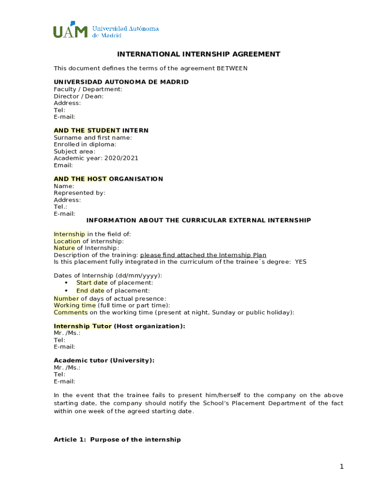 Virtual International Work Experience (IWE)University ... Doc Template ...