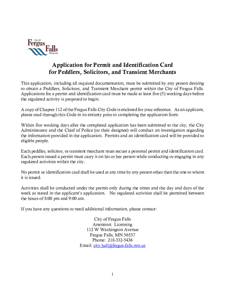 Fillable Online Application for Permit and Identification Card Fax ...