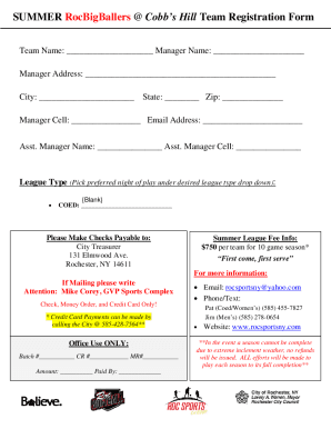 Fillable Online Download 2020 Team Registration Form Fax Email Print ...