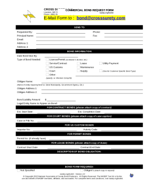 BID BOND REQUEST - Boston University Doc Template | pdfFiller