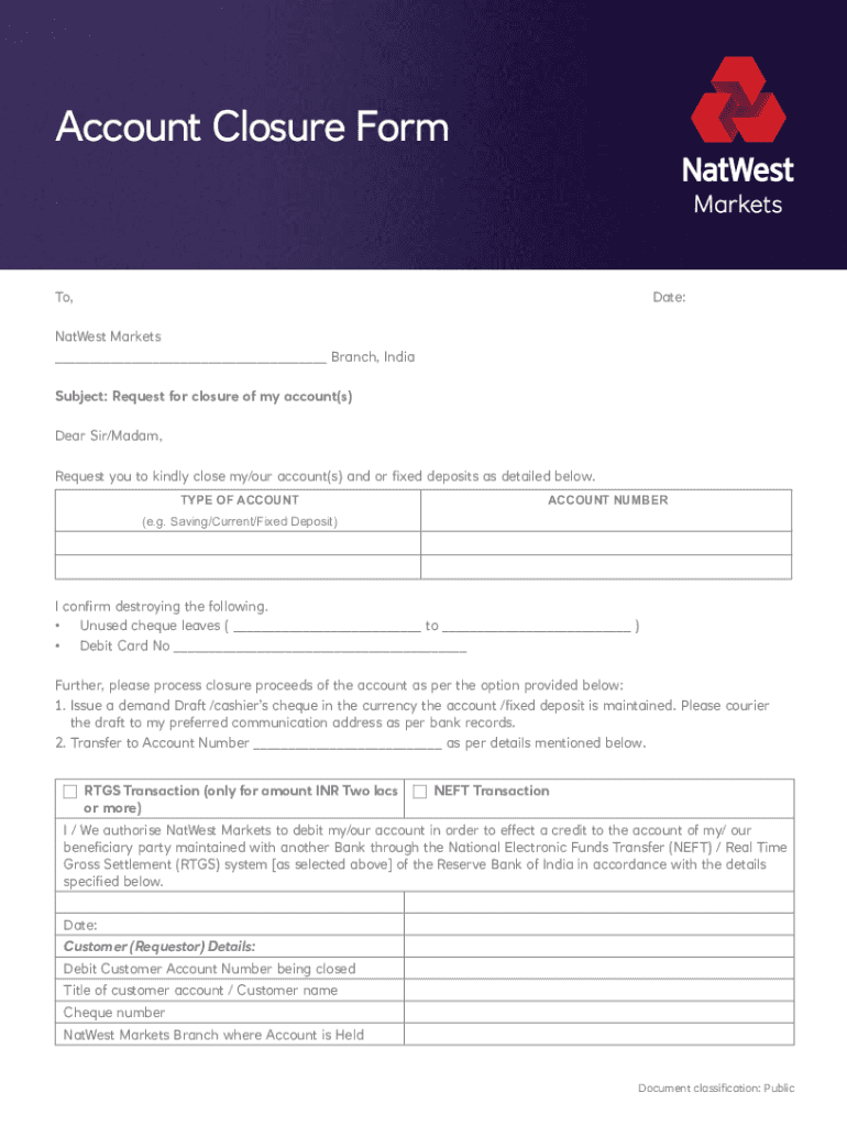 Fillable Online Bank current account open request letter sample Fax ...