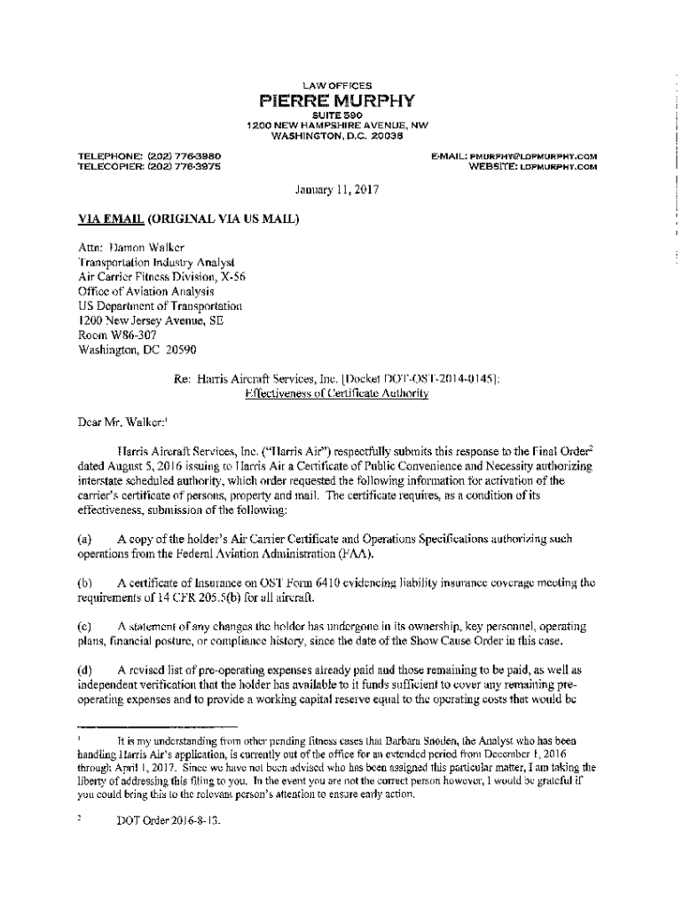 Fillable Online PIERRE MURPHY Fax Email Print - pdfFiller