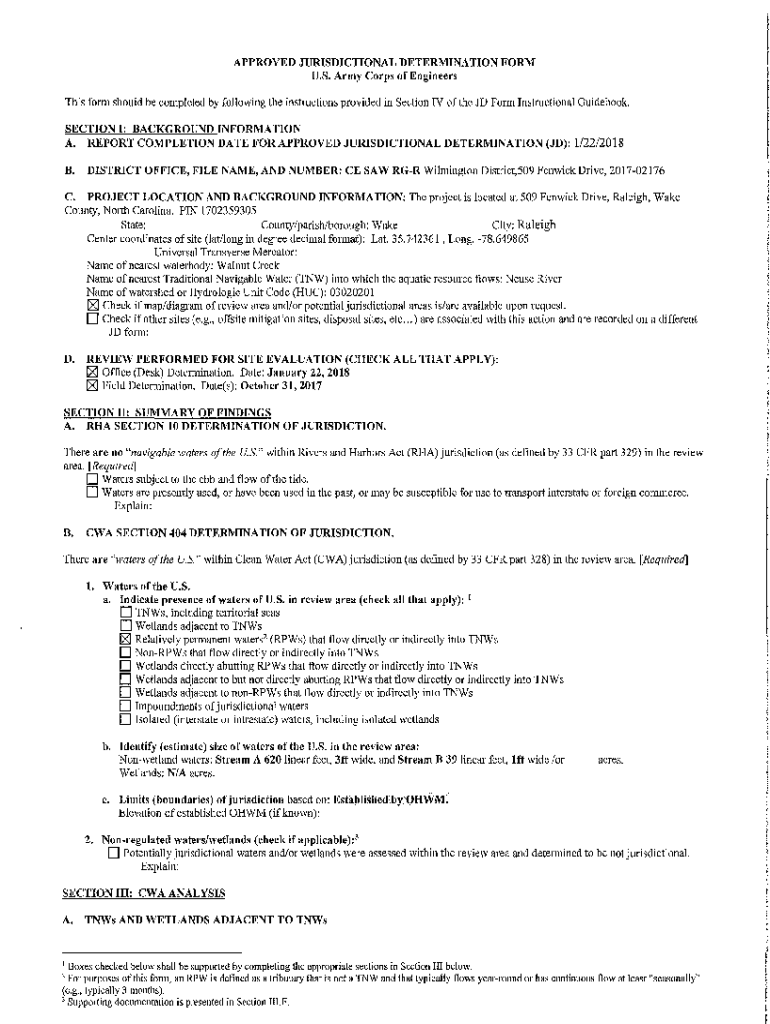 Fillable Online saw-reg usace army U.S. ARMY CORPS OF ENGINEERS ...