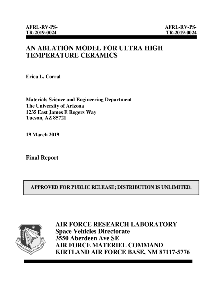 Fillable Online AFRL team selected for innovation awardU.S. Air Forces ...