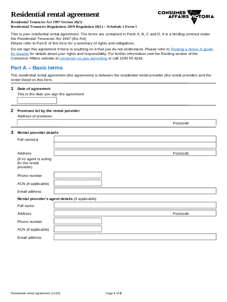 Sample : Residential rental agreement Doc Template | pdfFiller