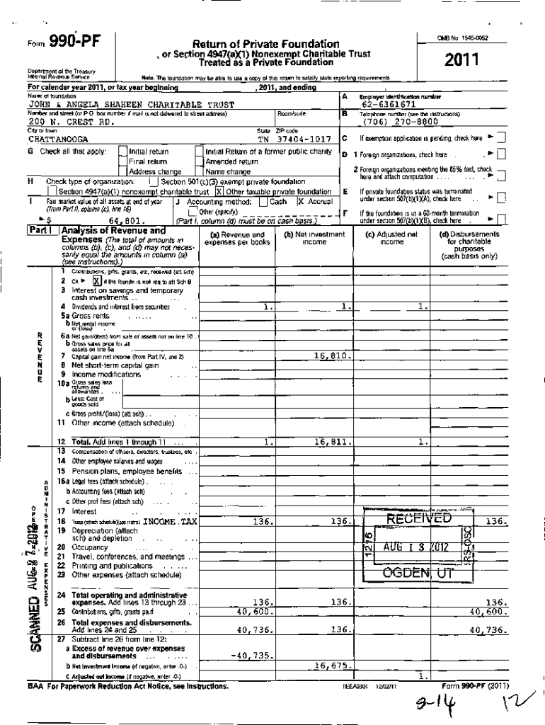 Fillable Online Fillable Online 7 Form 990-PF OMB No 1545 Fax Email ...
