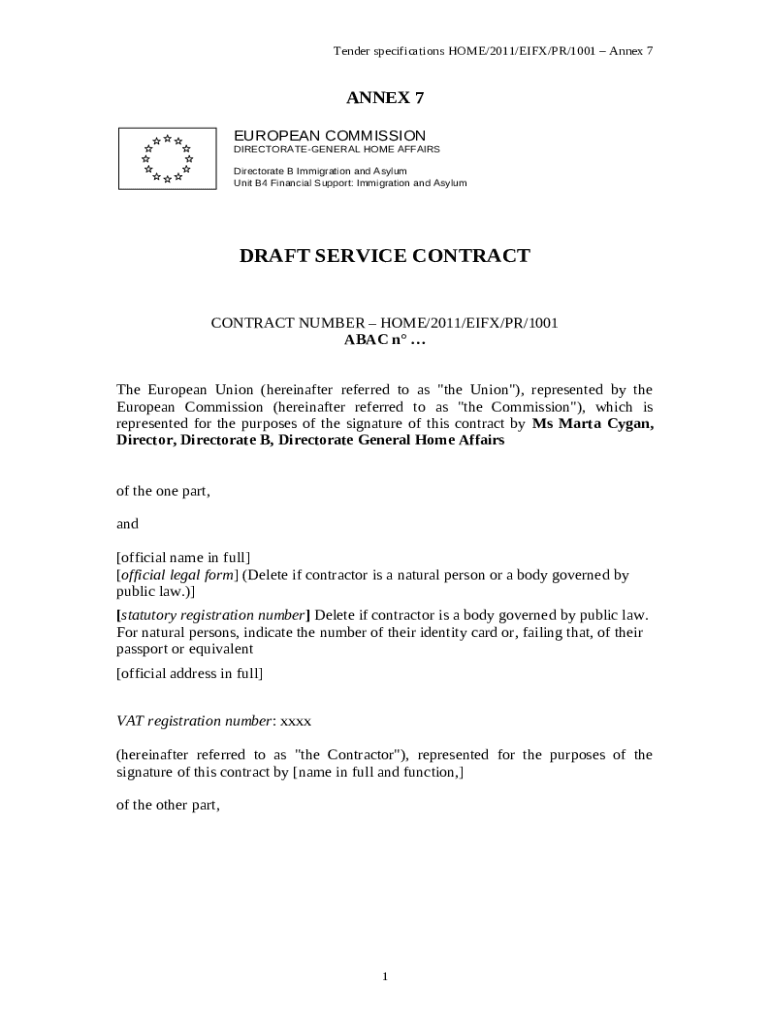 Directorate B Immigration and Asylum - ec europa Doc Template | pdfFiller